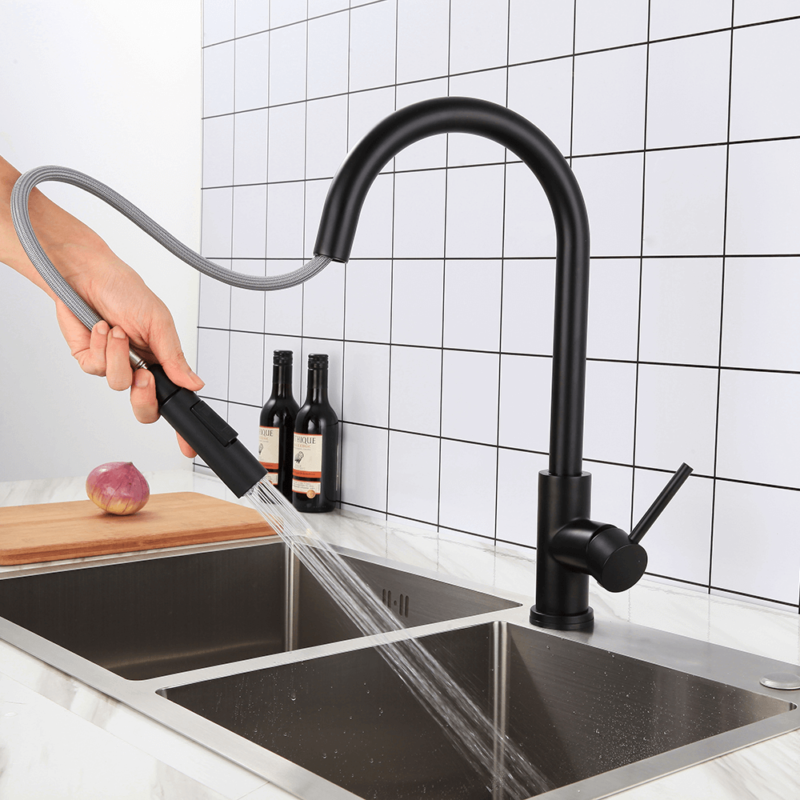 Imperium Touch Control Dual Function Pull Out Spout Kitchen Faucet